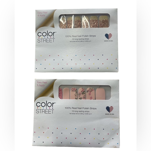 Color Street | Makeup | Brand New 2 Color Street Sets 0 Real Nail ...